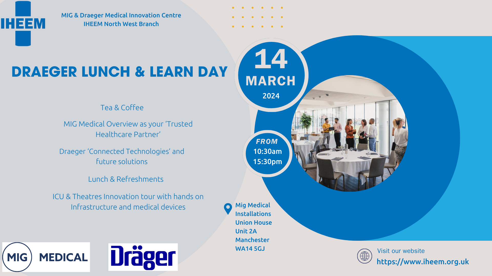 Draeger Lunch & Learn Day - IHEEM